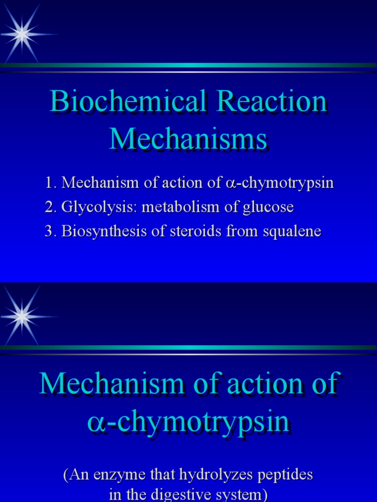 Biochem RXN Mech | PDF | Glycolysis | Serine