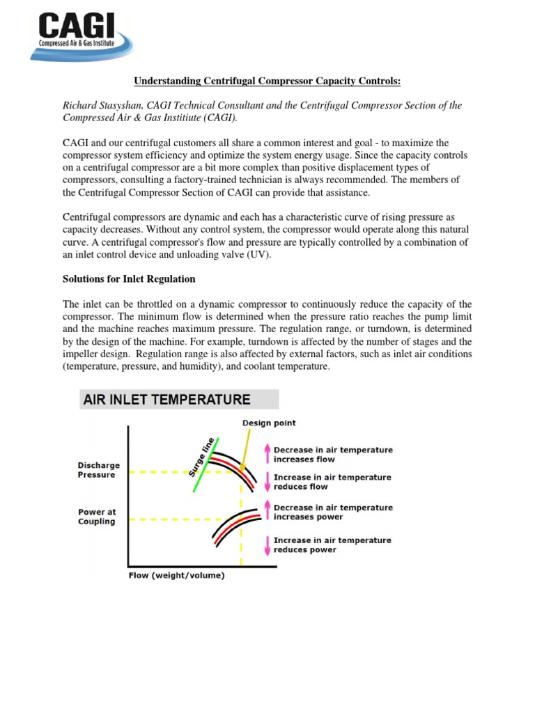 Understanding Centrifugal Compressor Capacity Controls | Download Free ...