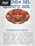 La Leyenda de Los 5 Soles | PDF | azteca | Politeísmo