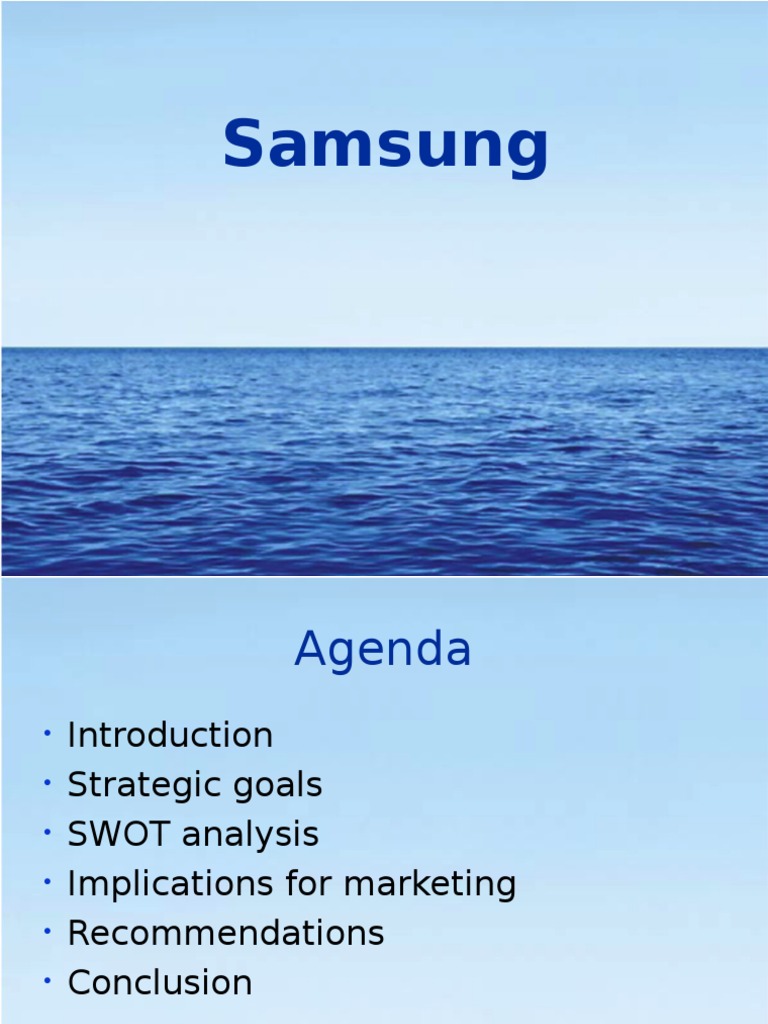 Samsung Presentation FINAL | PDF | Brand | Innovation