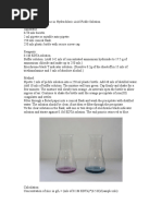 Calcium Carbonate Test Method | PDF | Solubility | Magnesium