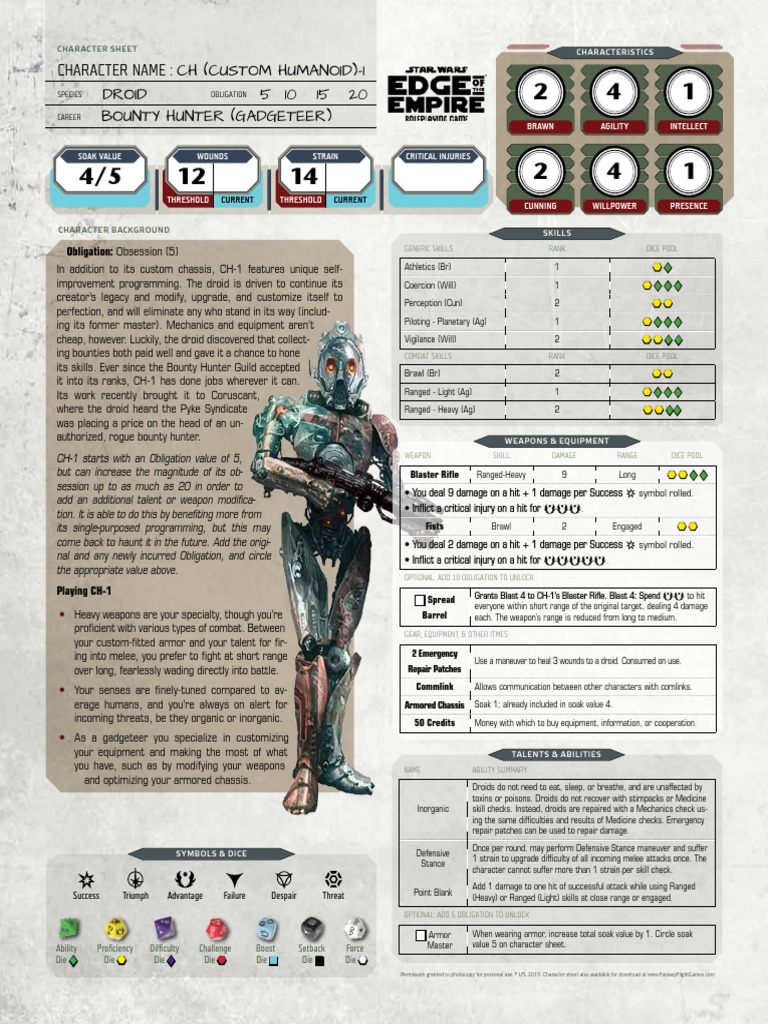 Lores Character sheet | Gaming | Leisure