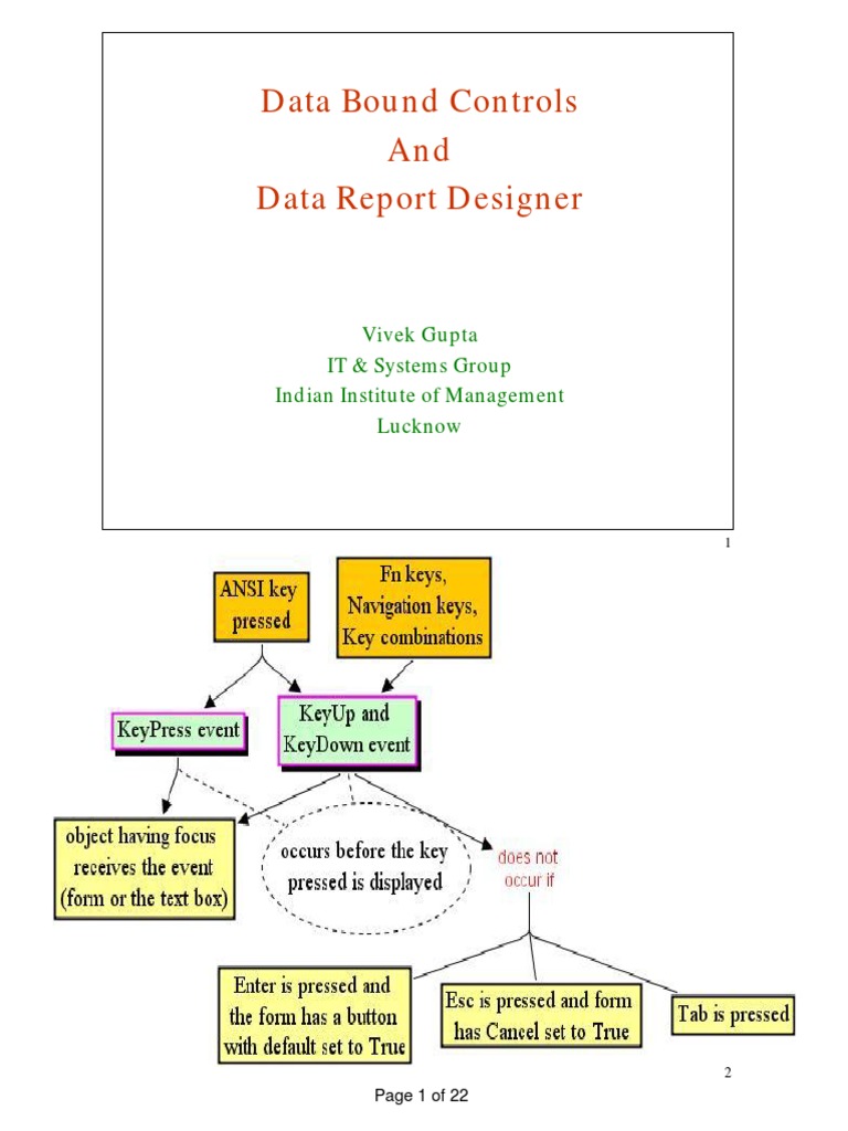 8 DB Access Using ADO&Report | PDF | Databases | Page Layout