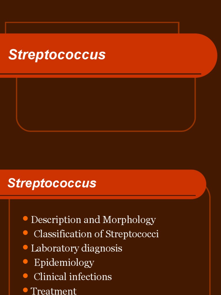 Streptococcus | Streptococcus | Clinical Pathology