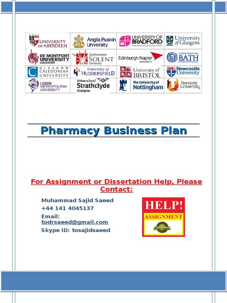 Pharmacy Marketing Plan | PDF | Pharmacy | Retail