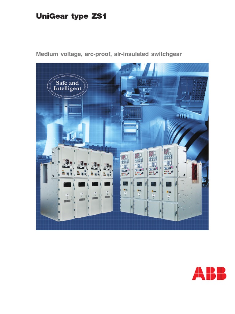 UniGear ZS1 | PDF | Electric Power Distribution | Electrical Substation