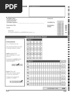 CPE Answer Sheets | PDF | Applied Linguistics | Psycholinguistics