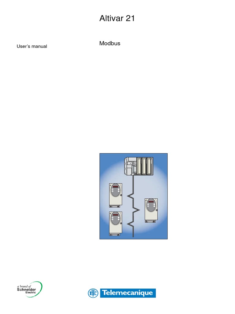 Altivar 21 Modbus Manual | PDF | Electrical Connector | Parameter ...