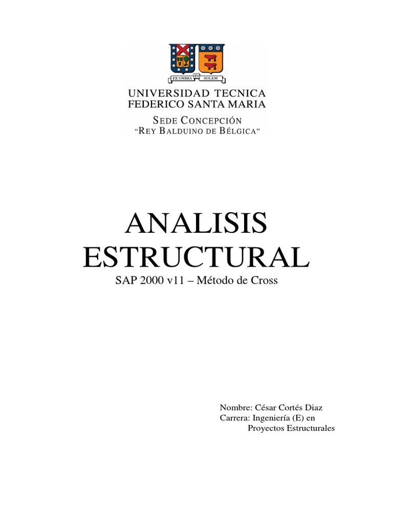 Ejemplo de Análisis Estructural SAP2000 | PDF | Análisis | Software