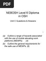Nebosh Diploma Unit Dni | PDF | Occupational Safety And Health | Risk