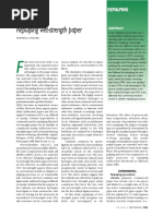 Paper Defect Glossary | PDF | Paper | Industrial Processes