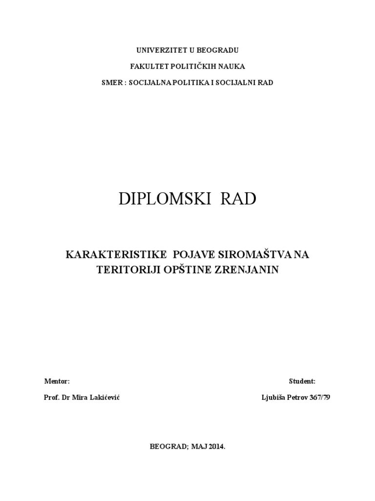 Diplomski Rad | PDF