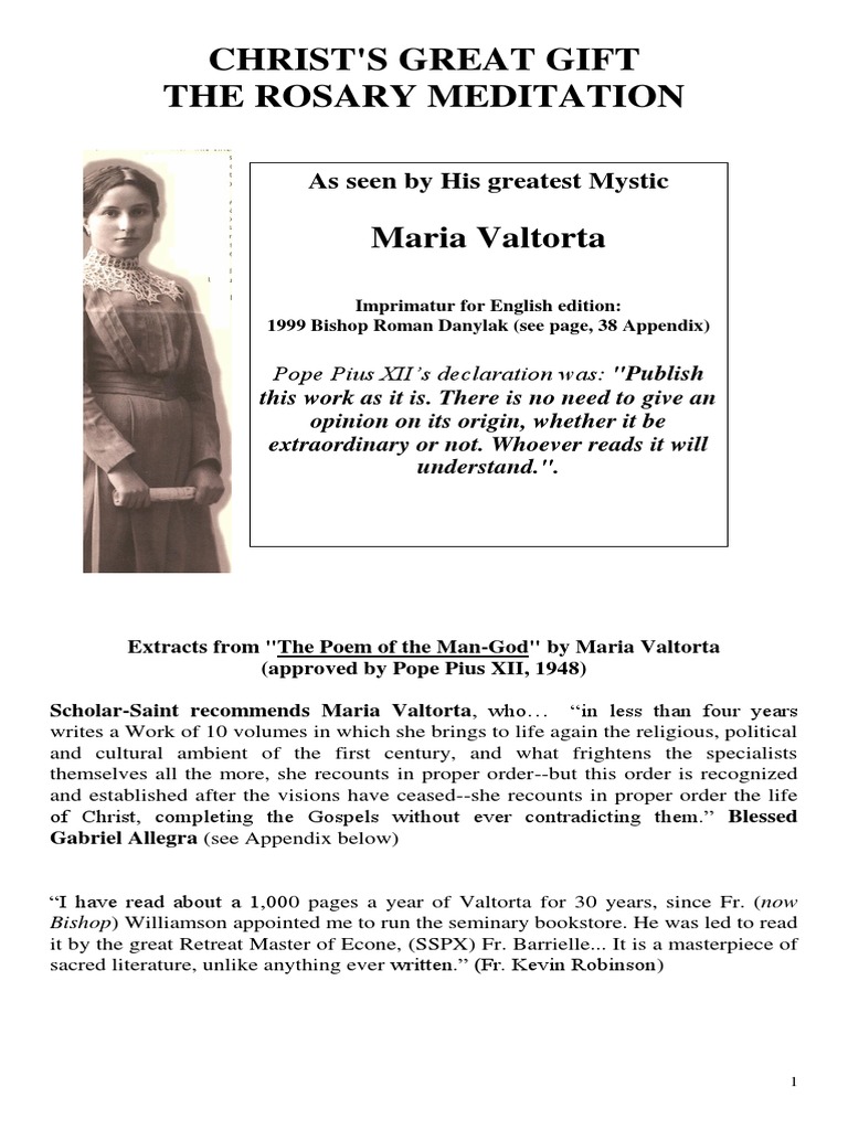 Poem Rosary | PDF | Mary, Mother Of Jesus | Rosary