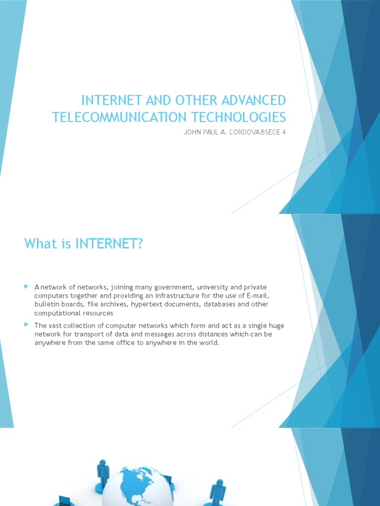 Evolution of Internet Technologies | PDF | World Wide Web | Internet & Web