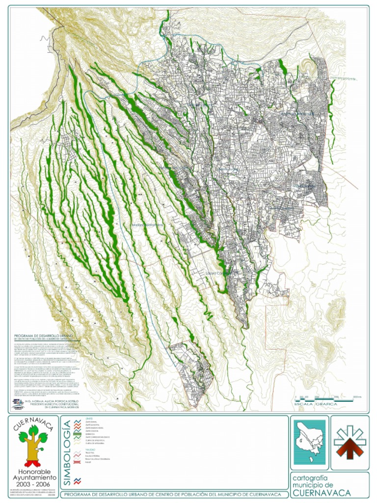 Carta Urbana Cuernavaca | PDF