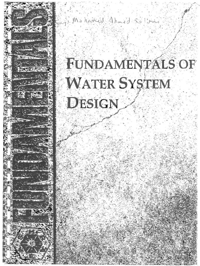 Fundamental of Water System Design | PDF