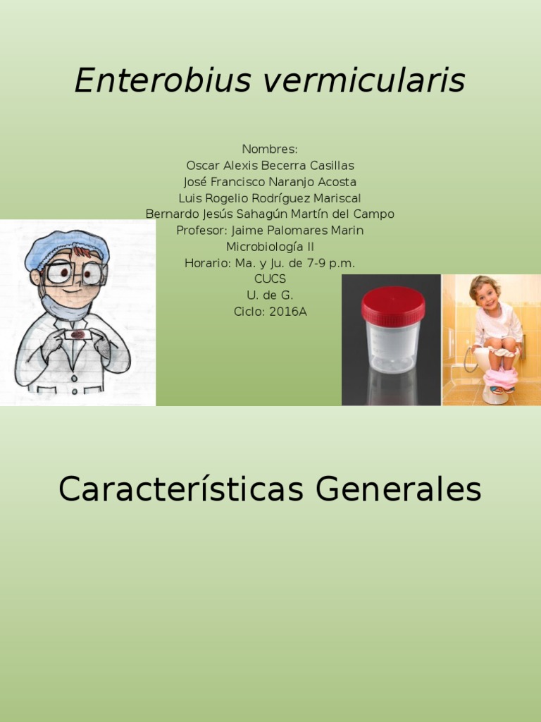 Enterobius Vermicularis | PDF | Enfermedades y trastornos | Medicina ...