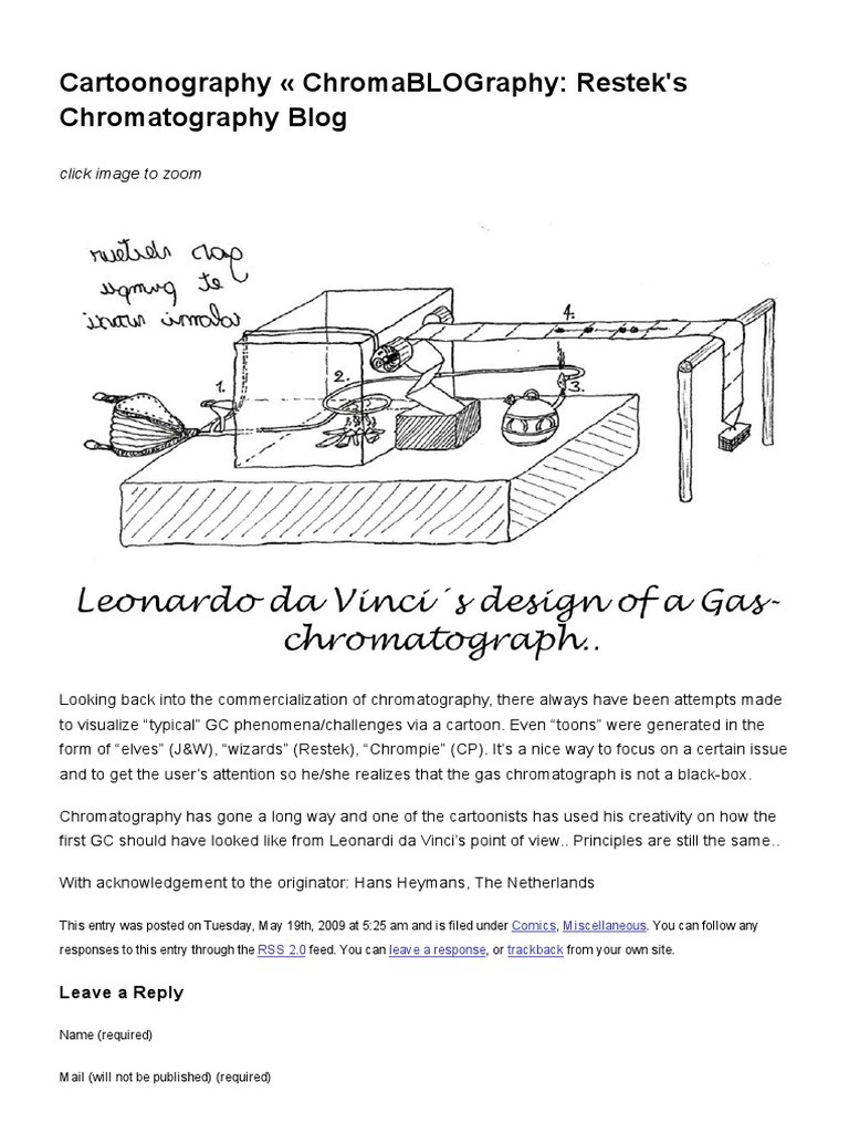 Chromatography Cartoons Explained | PDF | Games & Activities