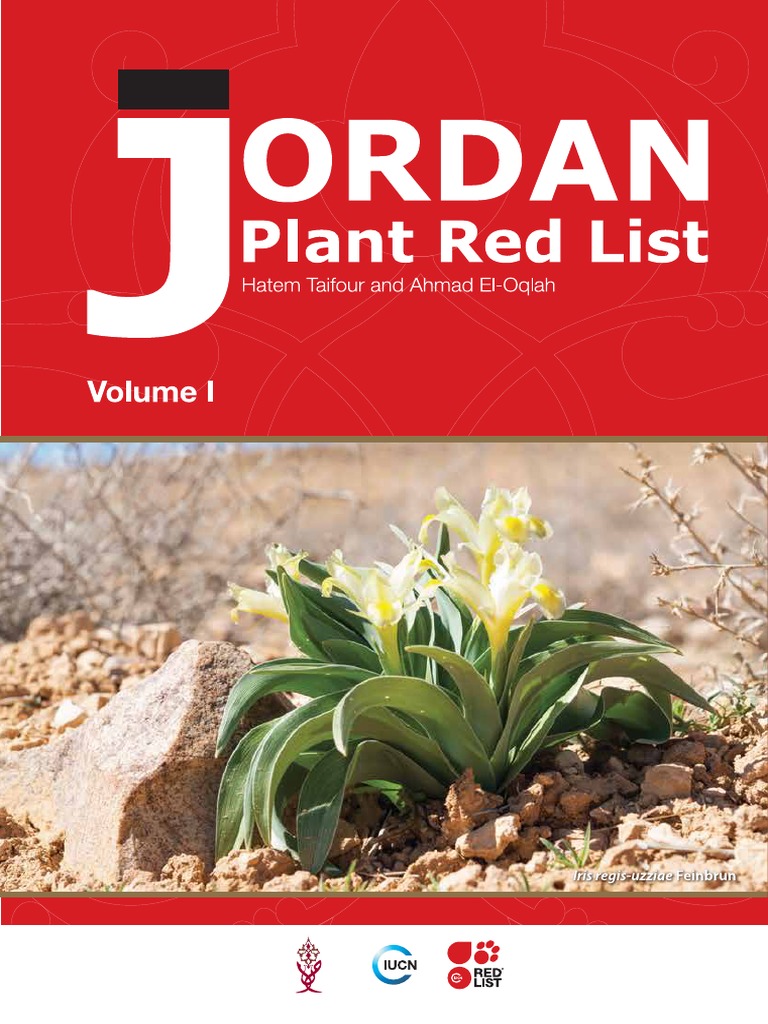Jordan Plant Red List (Email) - Vol 1 | PDF | Biota | Environmental ...