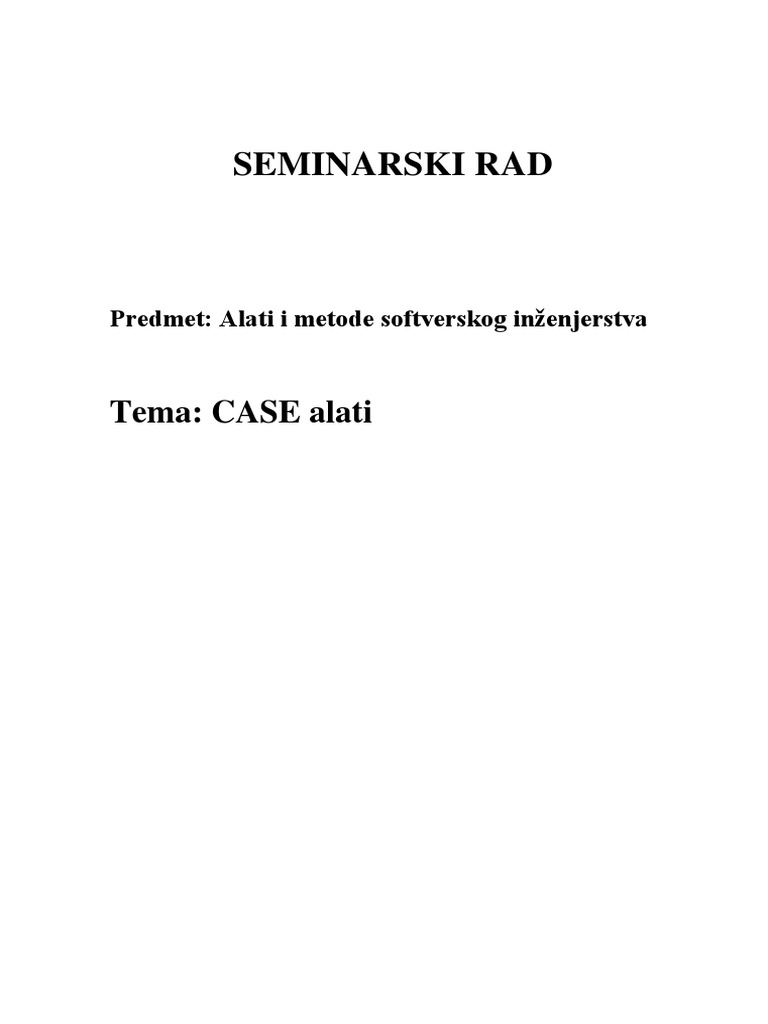 Case Alati | PDF