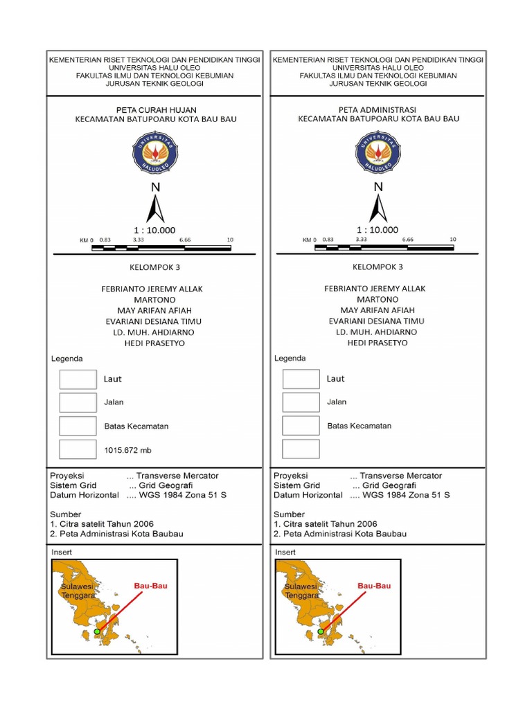 Etiket Peta Dasar-Dasar Pemetaan | PDF