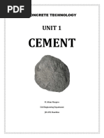 Properties of Cement | PDF | Cement | Concrete