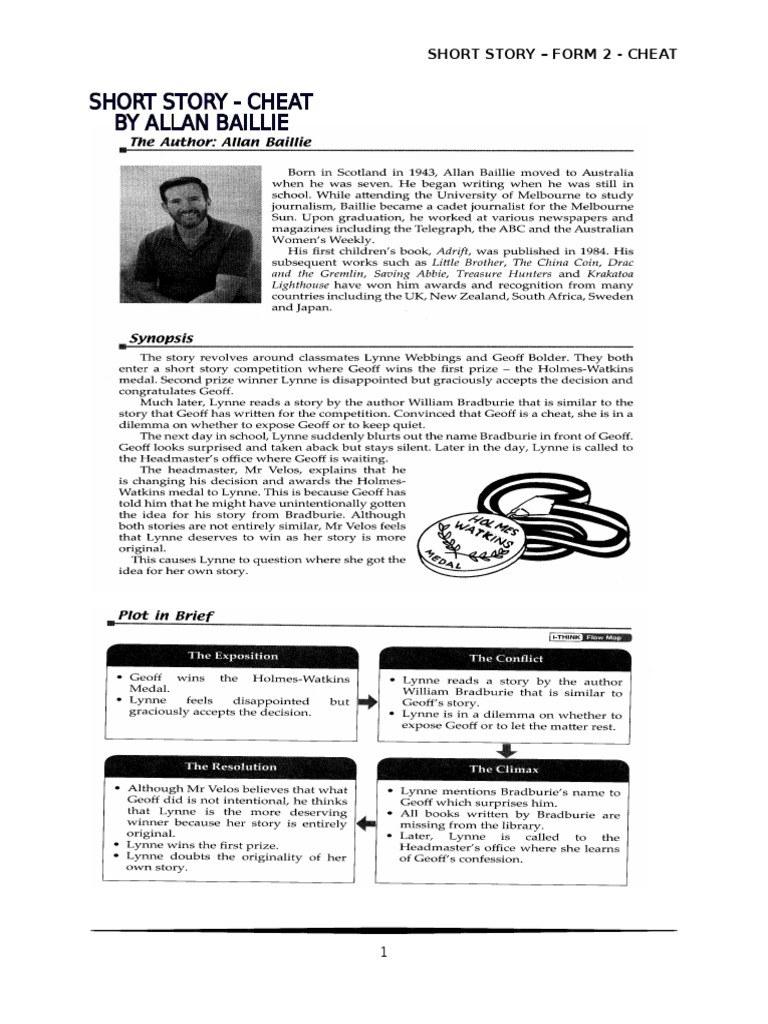 Form 2 Short Story Cheat Guide | PDF | Cooking, Food & Wine | Foreign ...