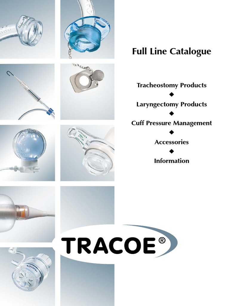 TRACOE Tracheostomy Product Catalogue | PDF | Medicine | Wellness