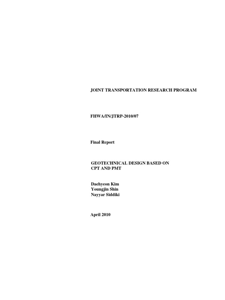 CPT Su | PDF | Soil Mechanics | Geotechnical Engineering