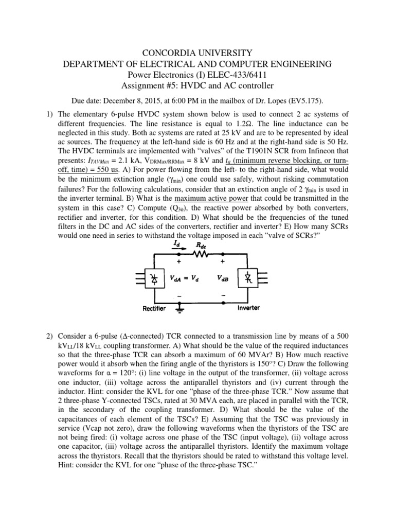 Concordia University Department of Electrical and Computer Engineering ...