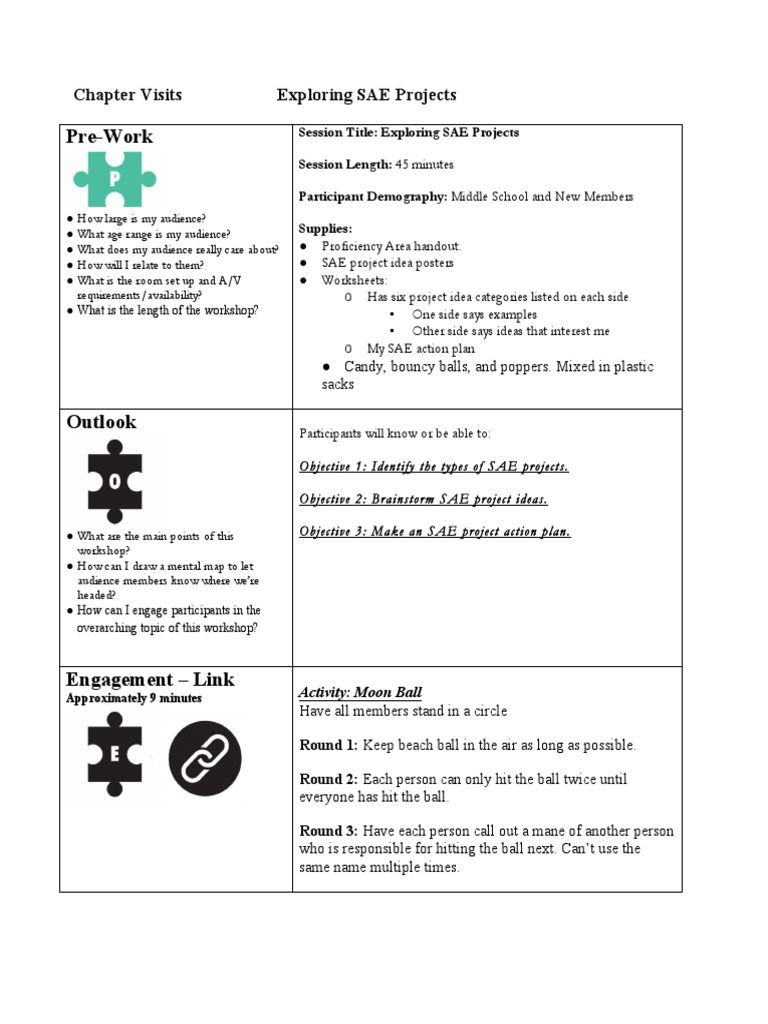 Exploring Sae Projects | PDF | Service Learning | Internship