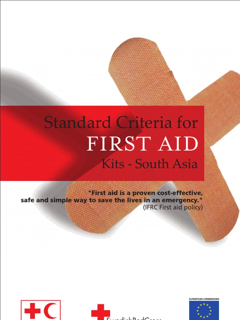 Standard Criteria for First Aid Kits | International Red Cross And Red ...