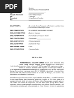 Objeta Documentos y Observacion A La Prueba. | PDF | Queja