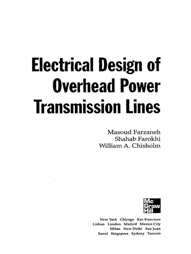 Electrical Design of Power Transmission Lines | PDF | Electric Power ...