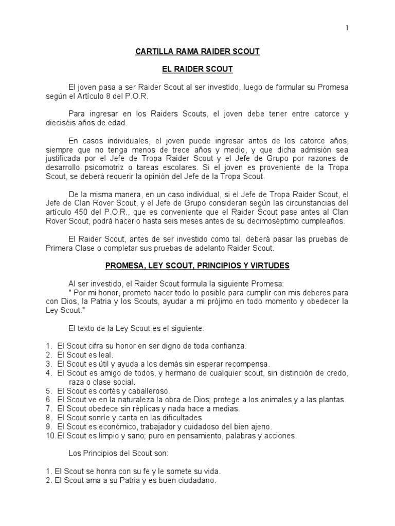 Cartilla Raider | PDF | Exploración | Arboles