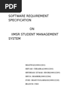 College Management System SRS | PDF | Html | Java Script