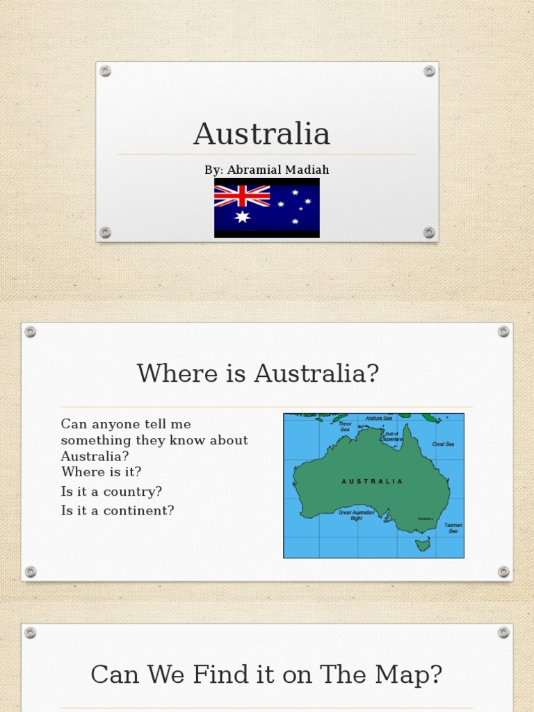 Australia Powerpoint | PDF | Travel | Home & Garden