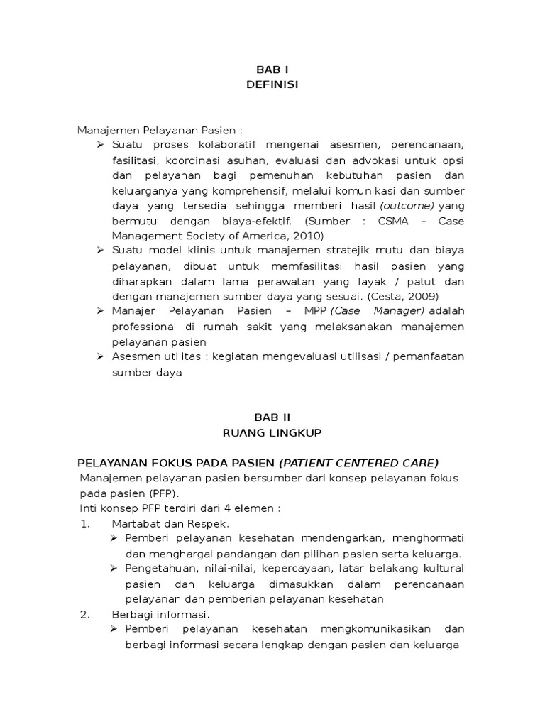 MPP Case Manager | PDF