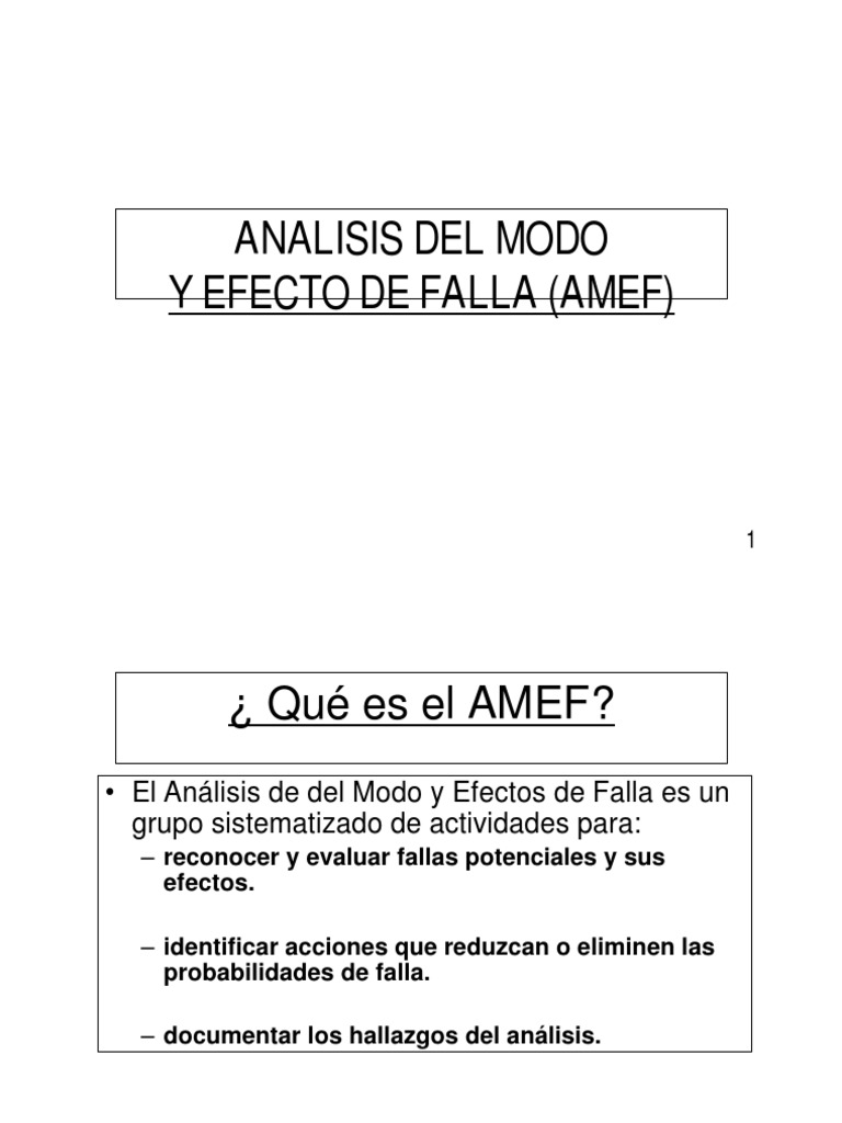 Guía completa para el análisis de modos y efectos de falla (AMEF) | PDF | Falla (geología) | Diseño