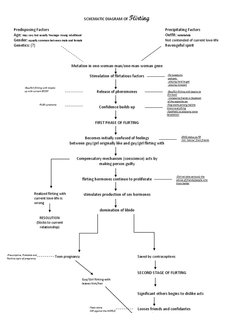 Flirting Dynamics: Stages and Effects | PDF | Puberty | Human Sexuality