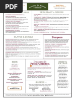 Clinton Street Baking Co., All Day Menu | PDF | Coleslaw | Bacon