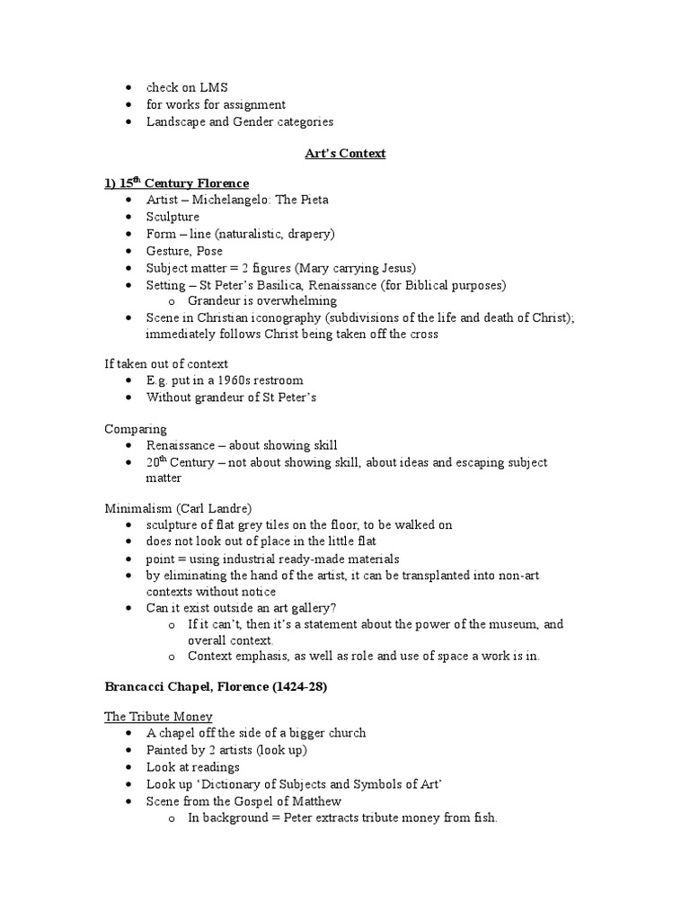 Week 3 (Art Tutorial) | PDF | Arts (General) | Paintings