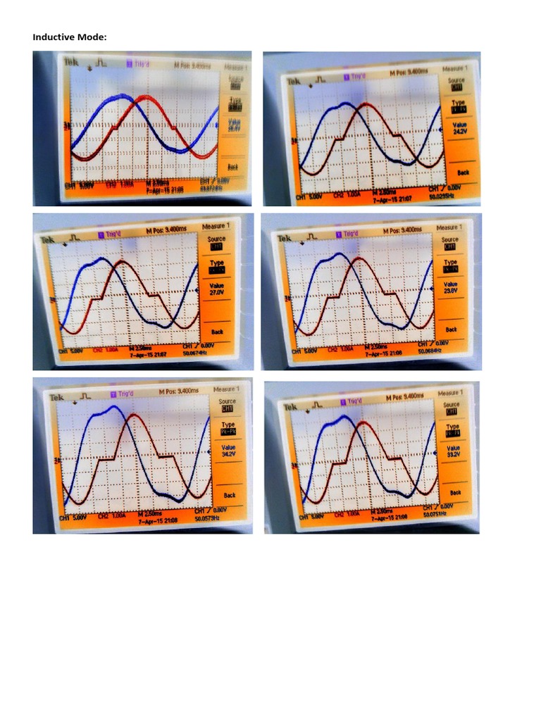 Inductive vs Capacitive Mode Graphs | PDF