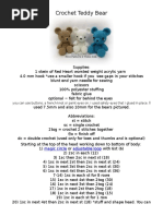 Free Puppet Pattern Puppet Nerd | PDF | Sewing | Clothing