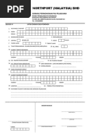 Northport Port Pass Application Form | PDF