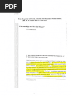 T. H. Marshall's Theory of Citizenship | PDF | Citizenship | Capitalism