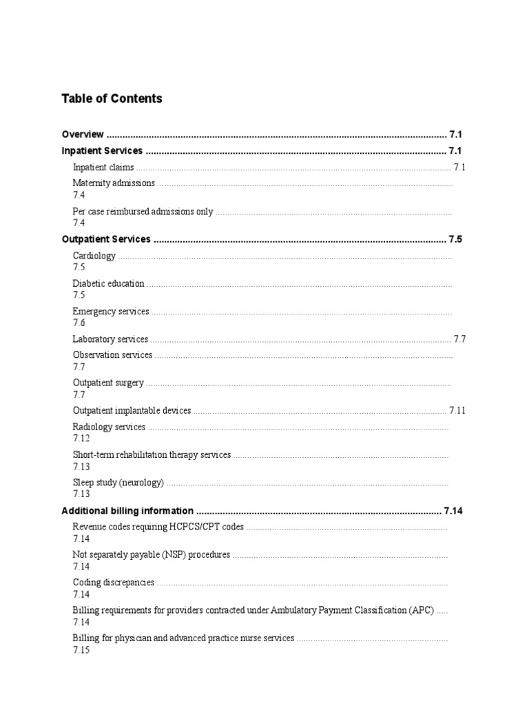 Hospital Billing and Reimbursements | PDF | Invoice | Patient