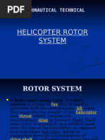 Rotor Head Note | PDF | Helicopter Rotor | Oscillation
