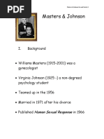 Masters and Johnson's Sexual Response Model | PDF | Clitoris | Orgasm