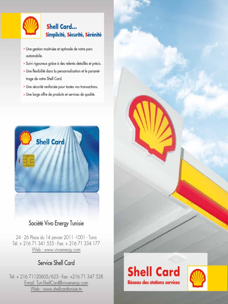 Réseau de Stations Shell en Tunisie | PDF | Tunis | Tunisie